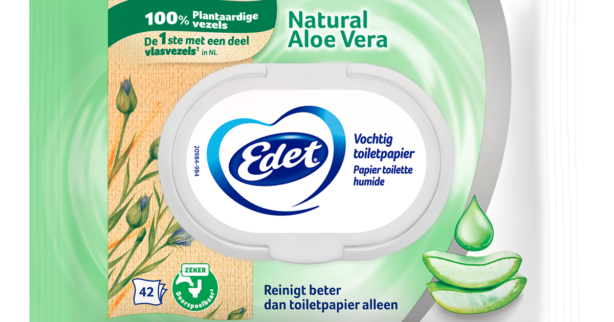 Edet vochtig toiletpapier - Edet - Edet